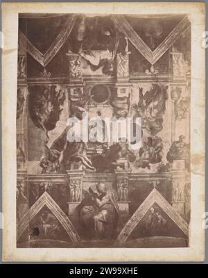 Production photographique des fresques sur le plafond de la Chapelle ...