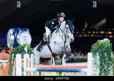 Thibeau Spits de Belgique avec Ibestra VB lors de l'Agora CSI5*-W - 1 ...
