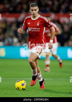 Nicolas Dominguez de Nottingham Forest lors du match de Premier League ...