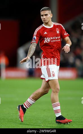 Nicolas Dominguez de Nottingham Forest lors du match de Premier League ...