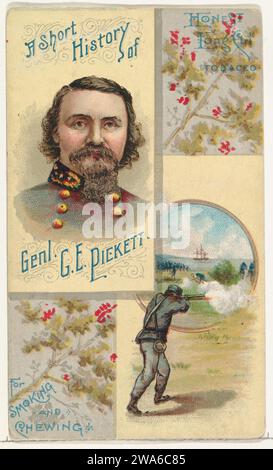 A Short History : General George E. Pickett, de la série histoires des généraux (N114) publiée ...