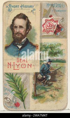 A Short History of General Nathaniel Lyon, tiré de la série de livrets ...