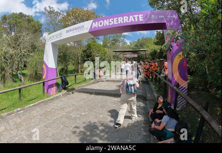 3 janvier 2024, Bogota, Colombie : les touristes profitent de l ...