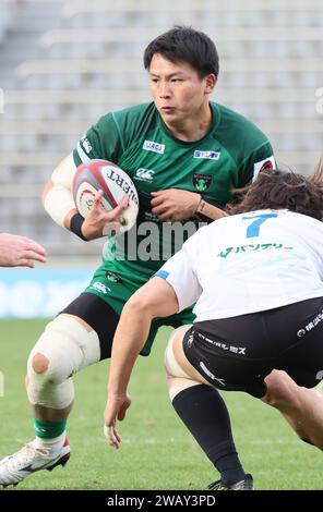 Tokyo, Japon. 7 janvier 2024. Yokohama Canon Eagles WiNG Inoke Burua (à ...