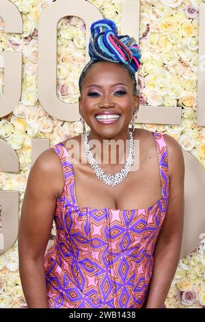 Erika Alexander lors du 81e Golden Globe Awards qui s'est tenu à l ...