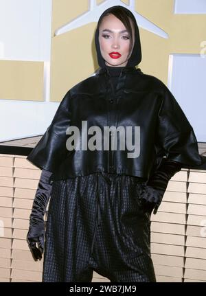 NEW YORK, NY - JANVIER 8 : Gabriel Hostin et Sunny Hostin à la première ...