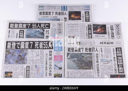 Le tremblement de terre de la péninsule de Noto s'est produit dans la soirée du 1 janvier. Les ...