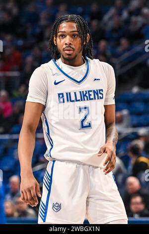 10 JANVIER 2024 : Michael Meadows Jr. (7), garde des Billikens de Saint ...