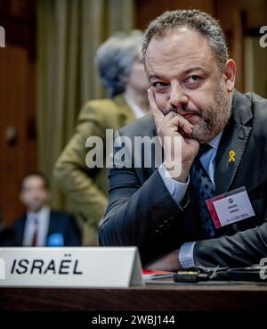 LA HAYE - Tal Becker, conseiller juridique du Ministère des Affaires ...