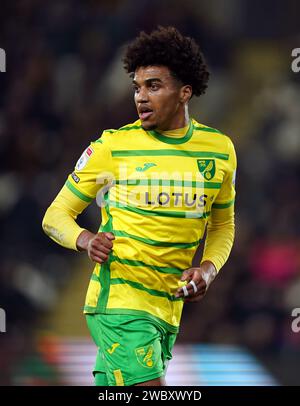 Sam McCallum de Norwich City lors du troisième tour de la coupe FA ...
