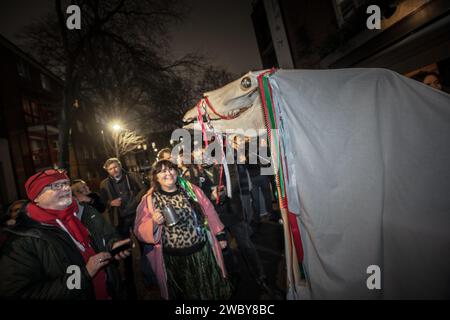 Londres, Royaume-Uni. 12 janvier 2024. La tradition du nouvel an ...