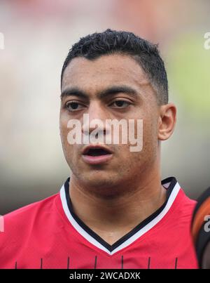 14 2024 janvier : Ahmed Mostafa Mohamed Sayed (Égypte) contrôle le ...