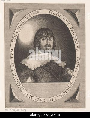 PortraT van Georg Friedrich von Kirchberg, Christian Fritzsch, 1733 ...