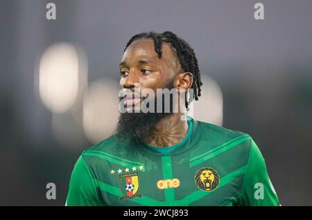 Janvier 15 2024 : Georges Kevin Nkoudou Mbida (Cameroun) et Serhou Yadaly Guirassy (Guinée) se ...