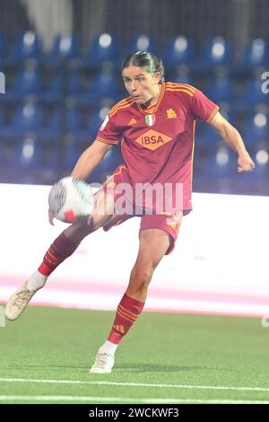 Laura Feiersinger de AS Roma en action lors du match de football ...