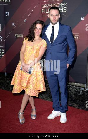 Maya Haddad und Jonathan Müller / Verleihung des Bayerischen Filmpreis ...