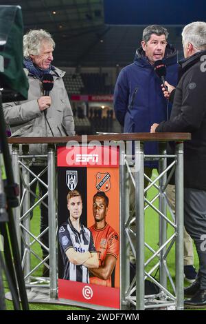 Almelo, pays-Bas. 20 janvier 2024. ALMELO, Stade Erve Assito, 20-01 ...