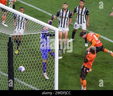 Jonas Markovski marque le but du Corner Kick au 13e tour de l'A-League ...