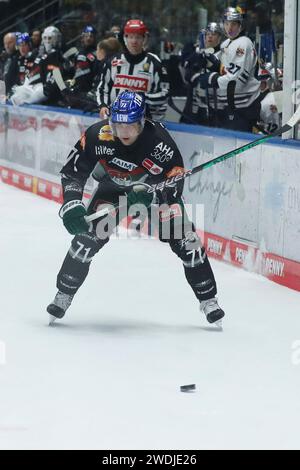 Augsbourg, Deutschland 18. Januar 2024 : 1. DEL - 2023/2024 - SP.39 ...