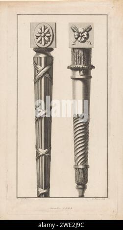 Twee Coobeten, C. le Meunnié , d'après Richard de Lalonde, 1784 - 1785 ...
