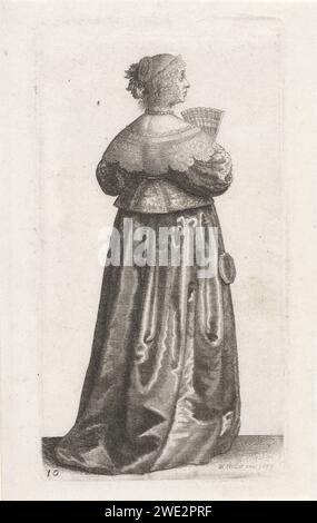 La parure d'une femme (les vêtements des femmes anglaises), Venceslas ...