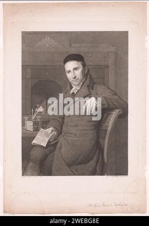 Portrait van Johann Wilhelm Bernhard von Hymmen, Christian Benjamin Glassbach, d'après Daniel ...