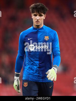 Ander Astralaga du FC Barcelone lors du match de la Liga entre le FC de ...