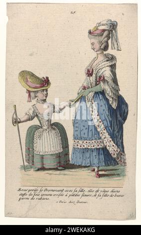 Galerie des modes et costumes français, 1785, nr. 3, Kopie naar V 126 ...