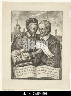 Portraits de Clemens X et Gisbertus Voetius, Jan van Almeloveen, 1662 ...