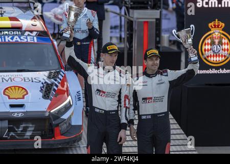 EVANS Elfyn, Toyota GR Yaris Rally1, portrait lors du Rallye automobile Monte Carlo 2024, 1e ...