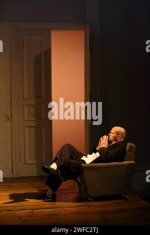 David Ruland als Lukas während der Fotoprobe für das Stück Postkarten ...