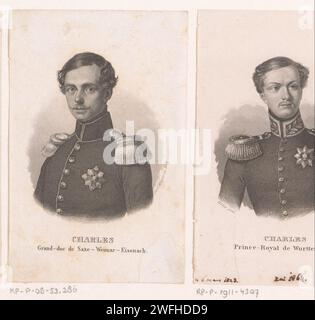 Carl Alexandre de Saxe-Weimar-Eisenach était un prince et un souverain ...