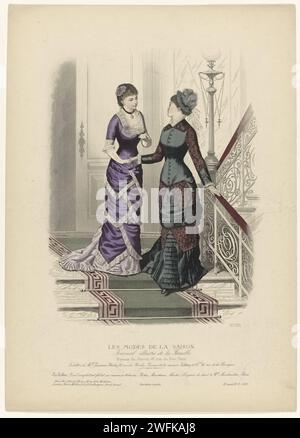 Les modes, journal illustré de la famille, 1880, 10e année, n° 18, n ...