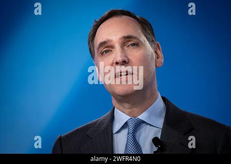 Deutsche Bank Jahresmedienkonferenz 2024 James von Moltke ...