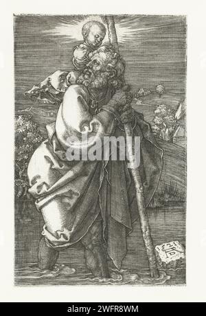 Le Saint Christoffel porte l'enfant Christ, Albrecht Dürer, 1511 ...