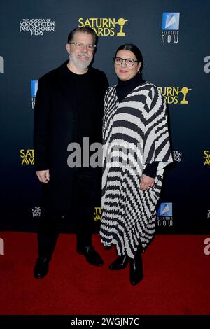 Brian Flynn und Dora Drimalas BEI der Verleihung der 51. Saturn Awards ...