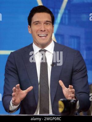 05 février 2024 Will Reeves sur Good Morning America à New York. 05 ...