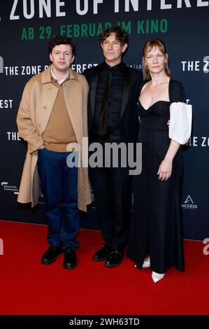 Christian Friedel, Jonathan Glazer und Sandra Hüller beim projection ...