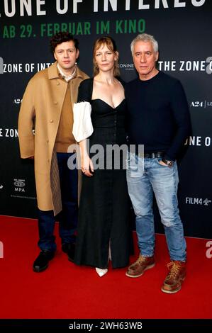 Christian Friedel, Sandra Hüller und Ralph Herforth beim projection ...