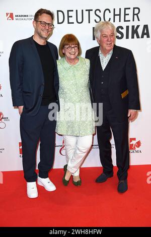 Rolf Zuckowski mit Ehefrau Monika Zuckowski und Sohn Alexander Ali ...