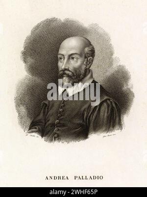 1565 CA, ITALIE : le plus célèbre architecte italien ANDREA PALLADIO ...