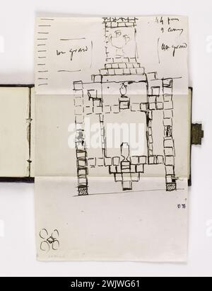 Victor Hugo (1802-1885) Salle à manger. (Coll par VH dans une copie de ...