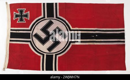 Drapeau de la Kriegsmarine nazie drapeau de la marine allemande ...