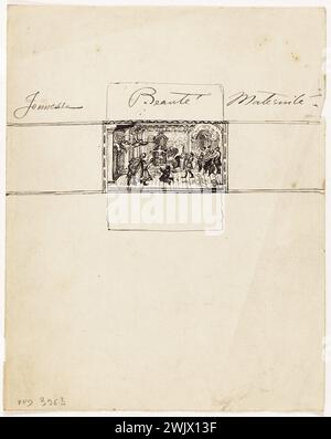 Arthur-Joseph Guéniot (1866-1951) Christ ressuscité apparaissant aux ...