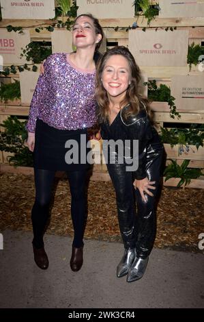 Marie Jung und Britta Steffenhagen BEI der Medienboard Party 2024 im ...