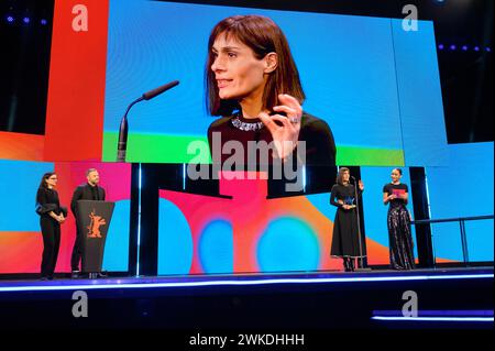 Salome Demuria BEI der Gala zu den European Shooting Stars 2024 ...