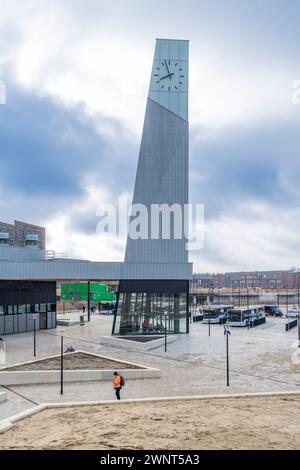 Ede, pays-Bas - 1er mars 2024 : Nouvelle gare centrale d'Ede-Wageningen ...