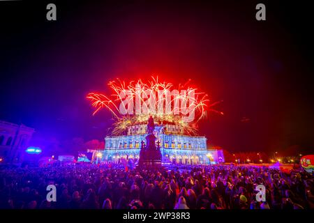 SemperOpernball 2024 Semper Opernball 2024., Aussenball auf dem ...