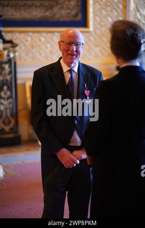 Ian Hewitt, de Londres, récemment président du All England Lawn Tennis ...