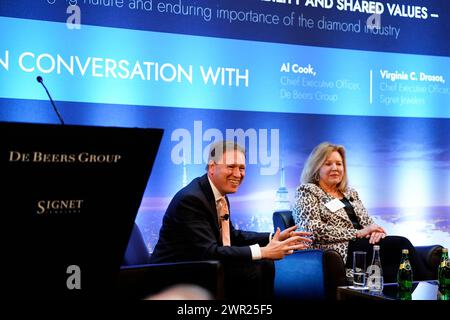 Al Cook, Virginia C. Drosos au petit déjeuner des ambassadeurs du ...